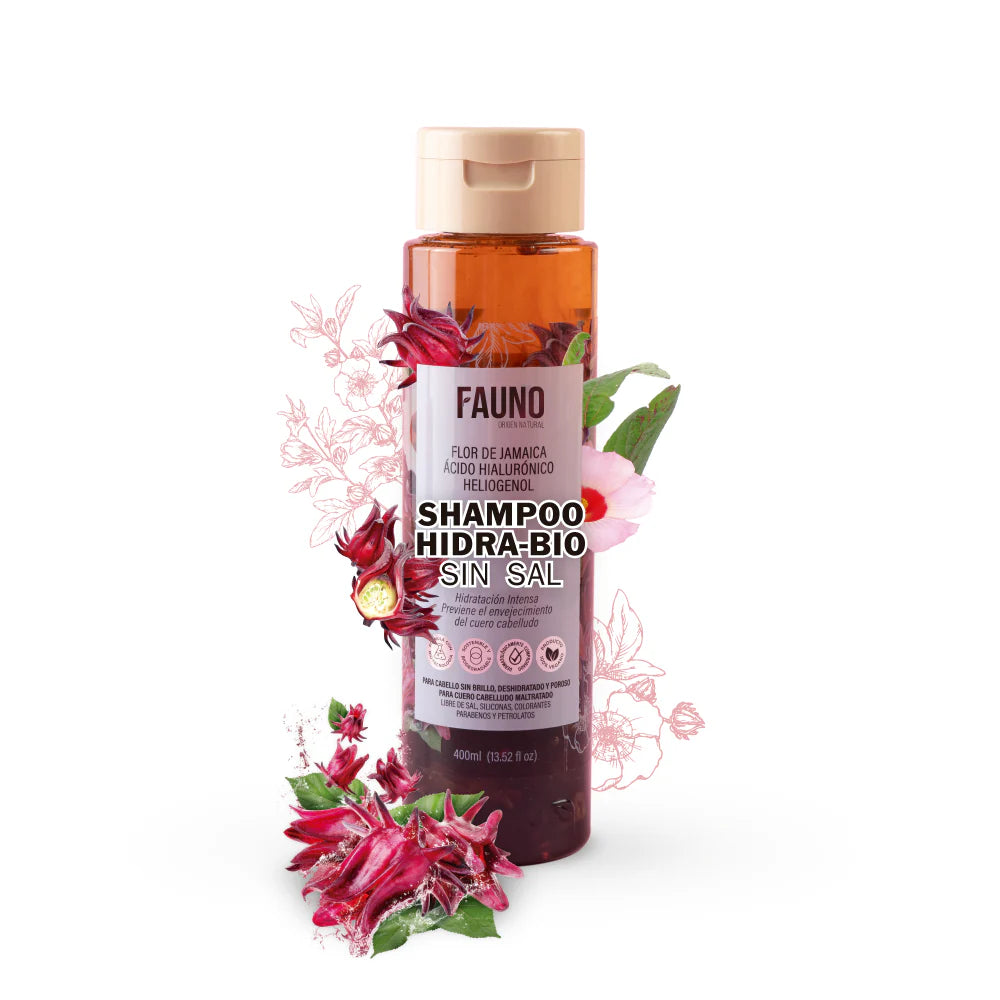 SHAMPOO HIDRA-BIO SIN SAL 400ml | FAUNO – The Natural Society